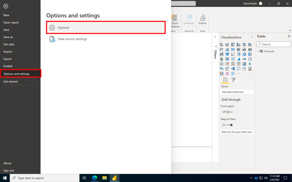 Power BI Preview Features : :: Welcome To EPM Strategy