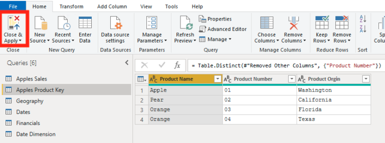 Power BI Row Specific Columns : :: Welcome To EPM Strategy