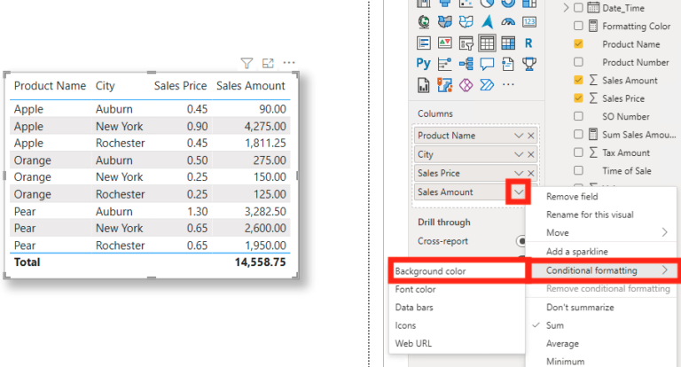 Power BI Conditional Formatting with DAX : :: Welcome To EPM Strategy