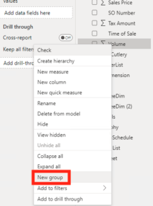 Power BI – Group and Bin Data : :: Welcome To EPM Strategy