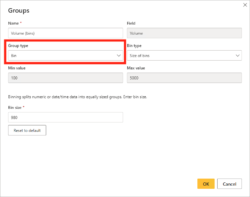 Power BI – Group and Bin Data : :: Welcome To EPM Strategy
