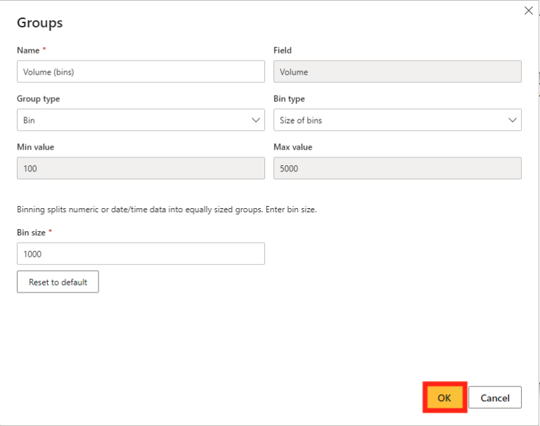 Power BI – Group and Bin Data : :: Welcome To EPM Strategy