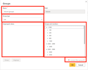 Power BI – Group and Bin Data : :: Welcome To EPM Strategy