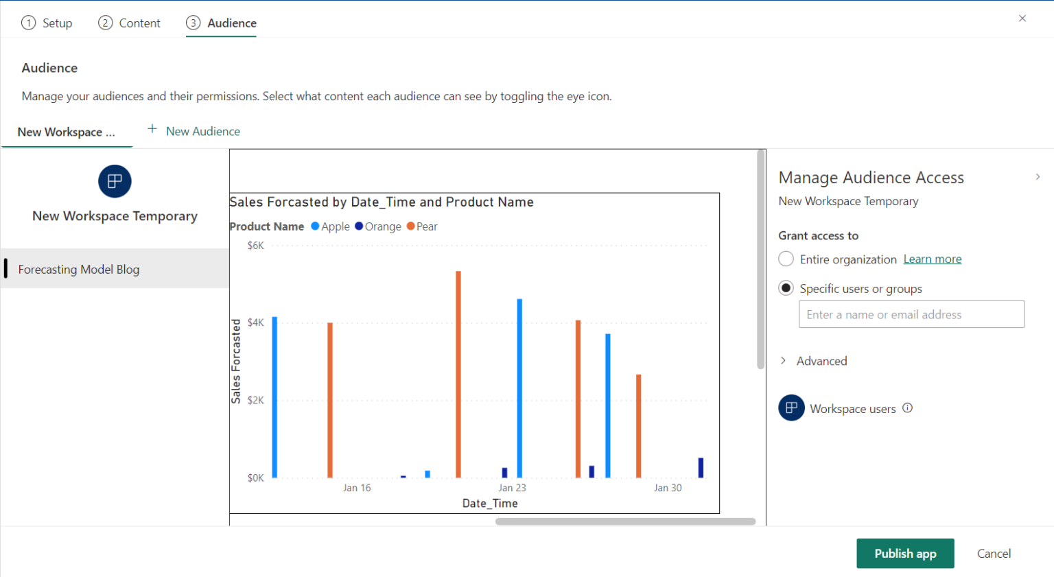 Power BI: How to Create an App on the Microsoft Power BI Service ...