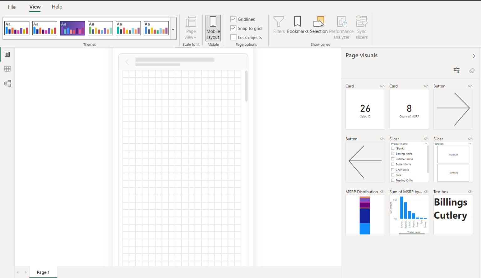 Creating a Mobile Optimized View in Microsoft Power BI Desktop ...