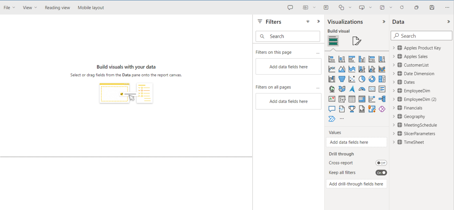 The Differences Between Creating a Report on Power BI Service VS. Desktop : :: Welcome To EPM ...