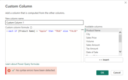 Power BI – Adding A Custom Column : :: Welcome To EPM Strategy