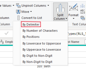 Power BI – Split Column : :: Welcome To EPM Strategy