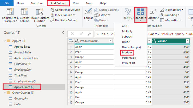Power BI – Modulo and Integer-Divide Function : :: Welcome To EPM Strategy