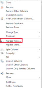 Power BI – Replace Values in Power Query : :: Welcome To EPM Strategy