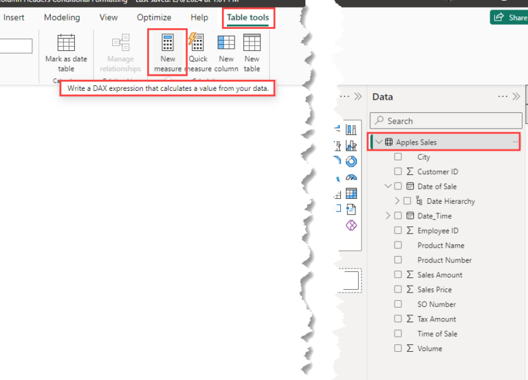 Power BI – Formatting Column Headers in a Matrix Visual in Power BI ...