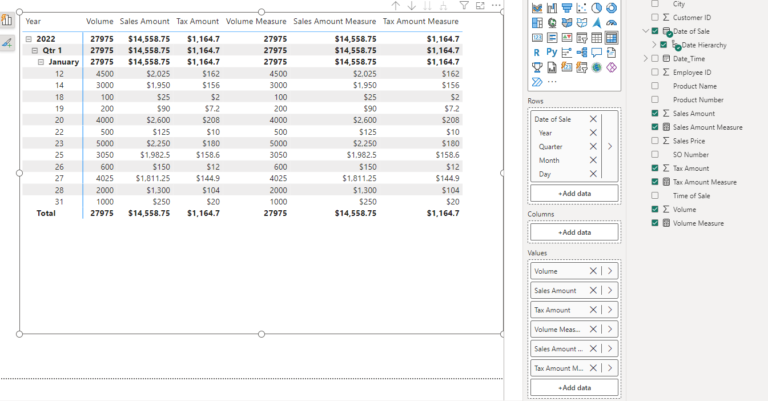 Power BI – Formatting Column Headers in a Matrix Visual in Power BI ...
