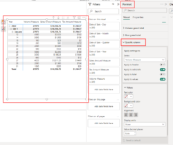 Power BI – Formatting Column Headers in a Matrix Visual in Power BI ...