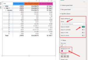 Power BI – Formatting Column Headers in a Matrix Visual in Power BI ...