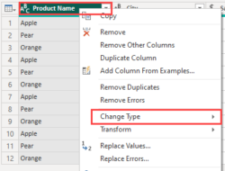Power BI – Changing Data Types in Power BI : :: Welcome To EPM Strategy